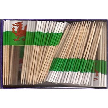 25 Box Wholesale Lot of Italy Toothpick Flags, 2500 Small Italian Flag ...