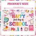 7x5ft Welcome Back to School Backdrop First Day of School Background ...