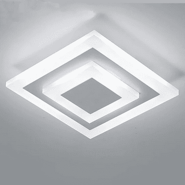 ADISUN Modern Led Ceiling Light Round Ceiling Lamp Acrylic Flush Mount ...