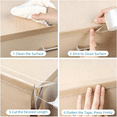 ACDANC Clear Edge Protector Strip,1.57In X 9.84Ft,Sharp Edge Wrap Cover ...