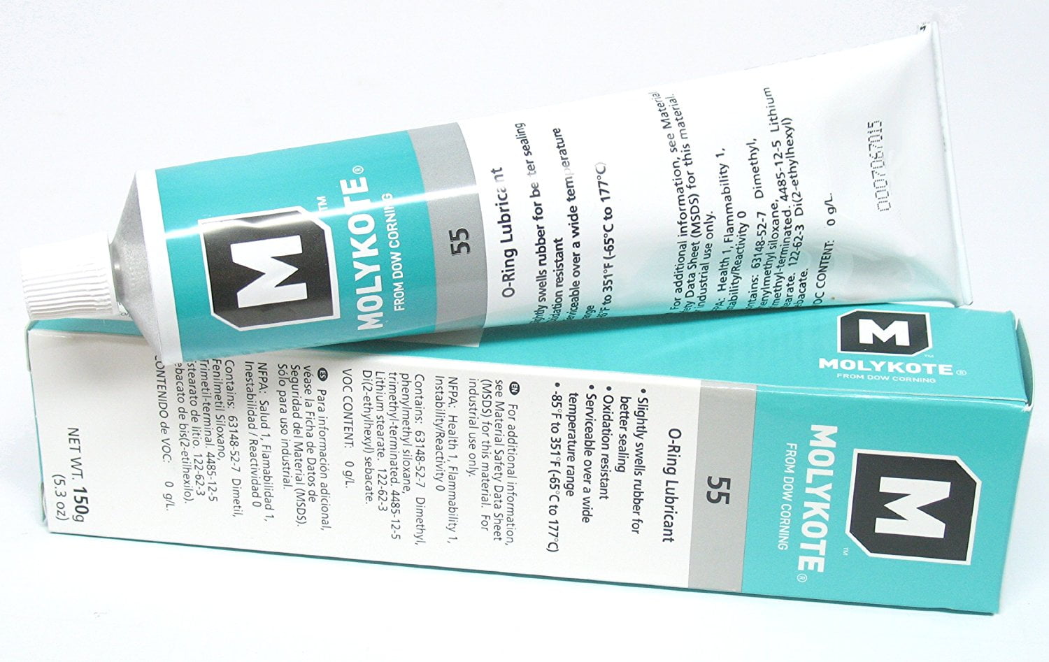 Dow Corning Molykote 44 Medium Grease Lubricant 5.3oz 150g Tube ...