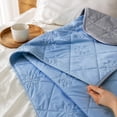 1 PC Summer Cooling Blanket, Soft Touch Hypoallergenic Air Conditioning ...