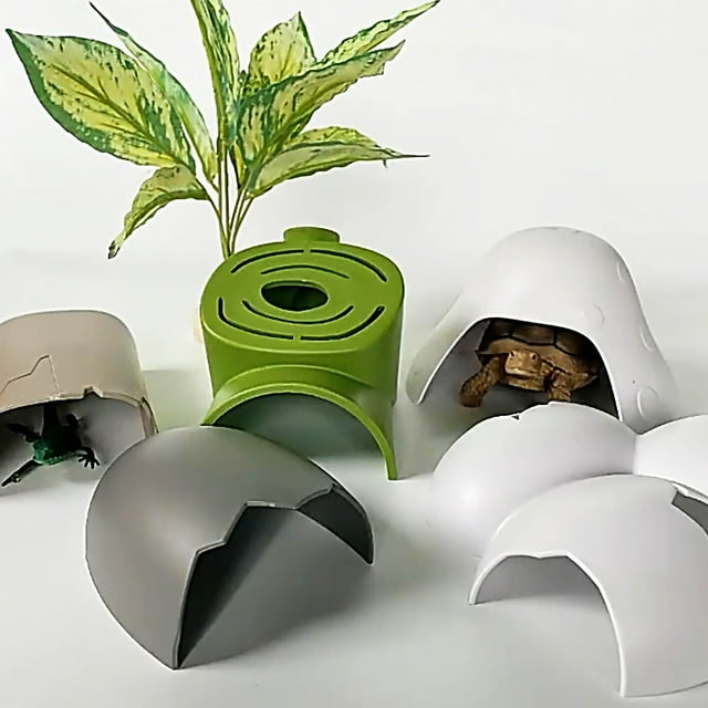 shenmeida Plastic Reptile Hideouts, Lizard, Spider and Aquarium Fish ...