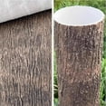 Artificial Tree Bark, 15.75x39.37 Inch Fake Bark for Pillars Pipes ...