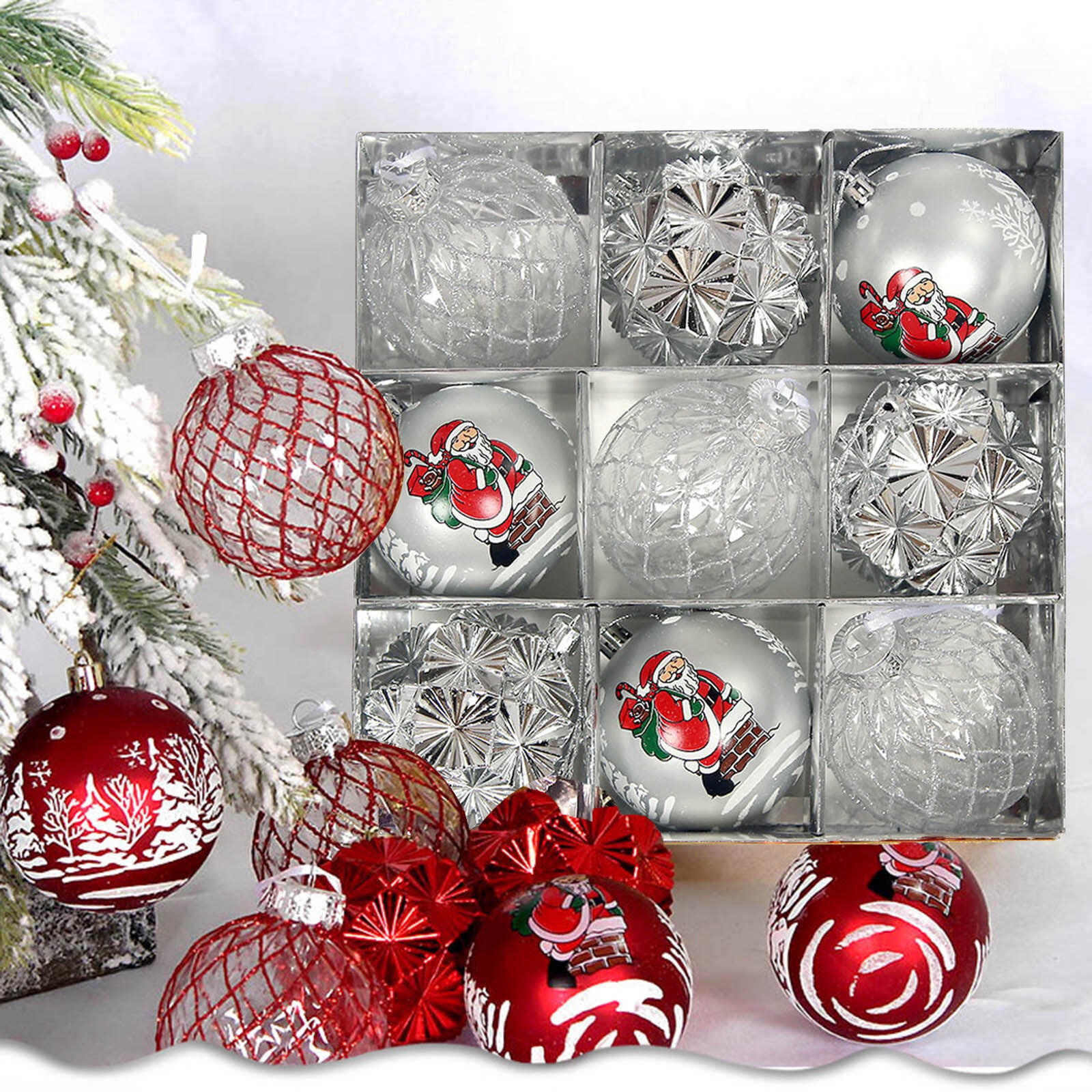 Click here for Chgbmok Christmas Ball Ornaments Clearance 2023 Ne... prices