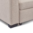 Mammoth 92" Modular Convertible Sleeper Sectional, Modern Fabric Sofa ...