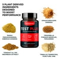 Phi Naturals Testosterone Booster For Men Muscle Growth Libido