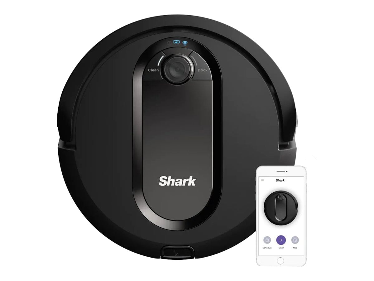 Shark Iq Rv1001 Vacuum Cleaner Robotic Bagless Black Walmart