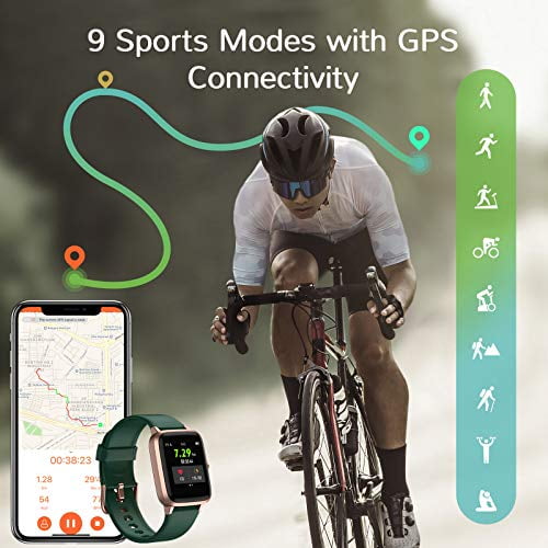 Reloj Inteligente, Verde | LF-ID205L-GRN - Letsfit