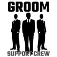 CafePress - Groom Support Crew T Shirt - Men's White Classic Cotton T ...