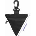 Coin Purse - Triangle Wrist Bag with Hanging Buckle for Small Change ...
