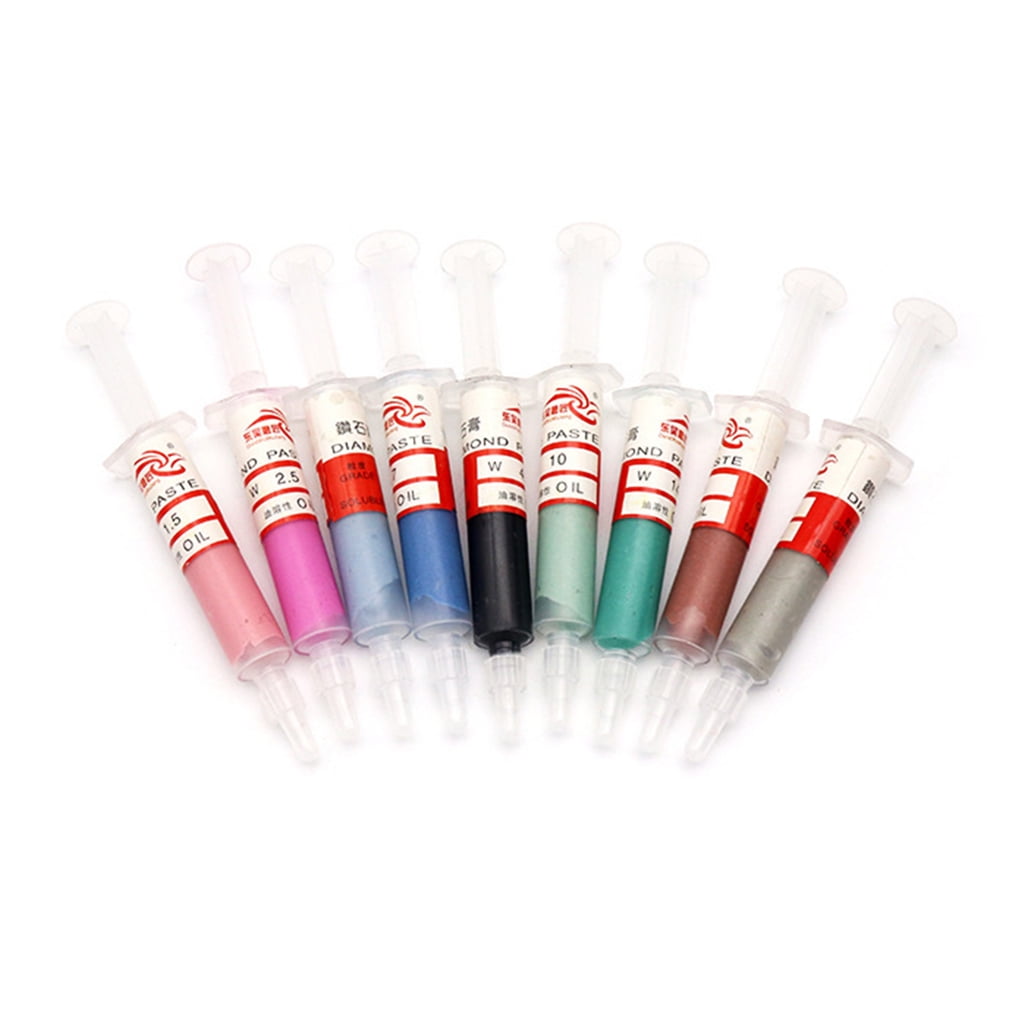 Buy TONKBEEY 12 Colors Lapping Paste Compound 12 Pieces 5 Gram Metal ...