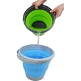 SAMMART 5.5L (1.4 Gallon) Collapsible Plastic Bucket - Foldable Round ...