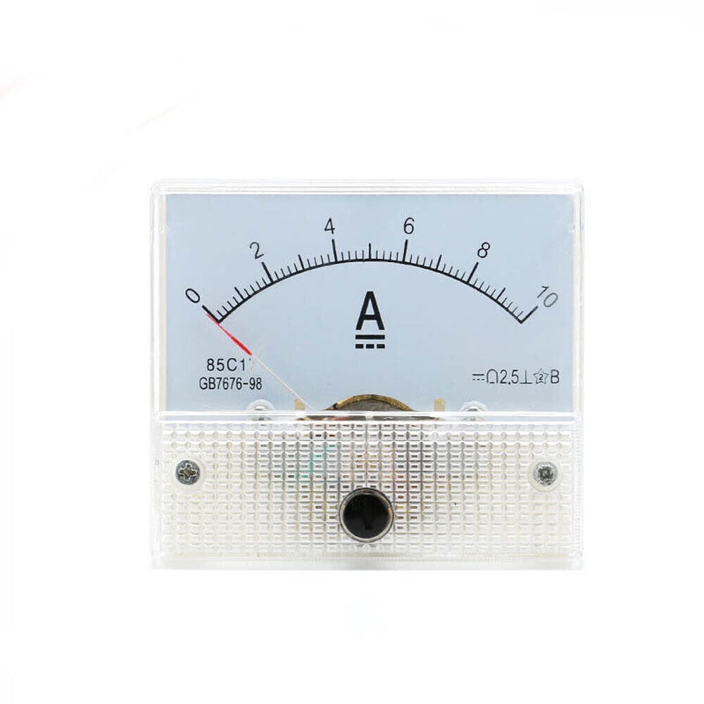 2-30A 10-50V DC Ammeter Current Voltmeter Voltage 85C1 Analog Amp Panel Meter 1PC - Walmart.com