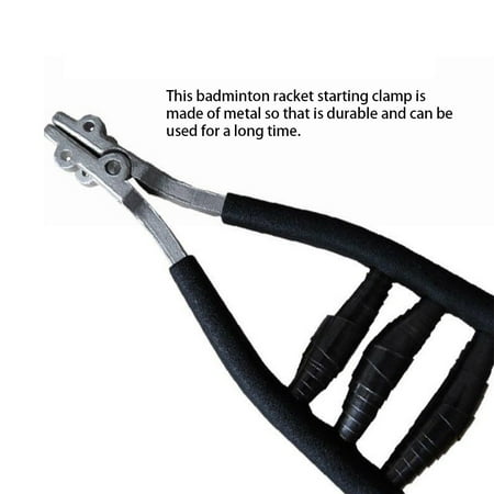 Badminton Racket Starting Clamp with Handle Tennis Racquet Supply ...
