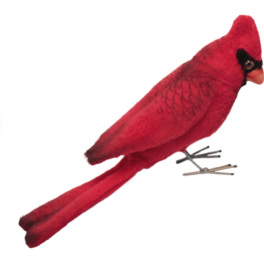 Hansa Red Cardinal Plush Toy - Walmart.com - Walmart.com