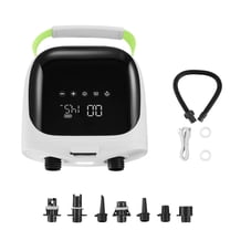 Portable SUP Electric Pump - 20PSI Fast Inflation, Battery-Powered for ...
