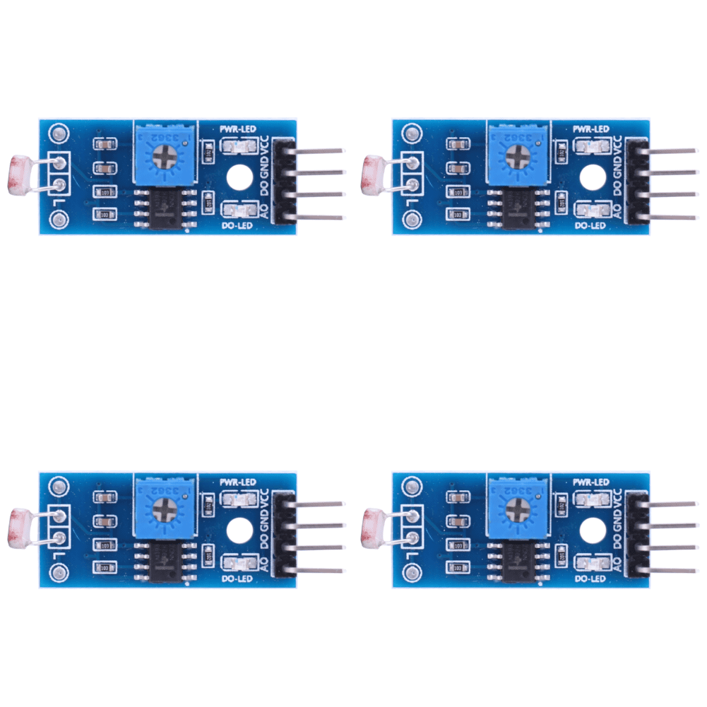 Likrtyny Módulo sensor fotosensible 4 pines Módulo sensor sensibilidad ...