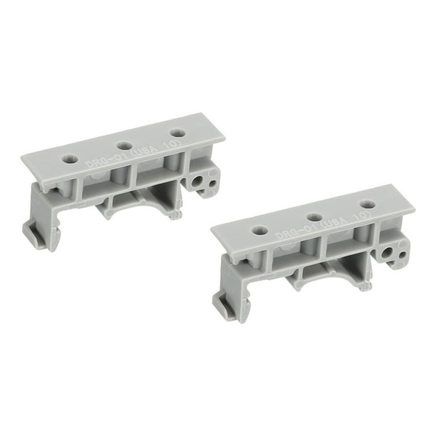 Uxcell PCB DIN Rail Mounting Bracket Carrier Clips, for 35mm DIN Rail ...