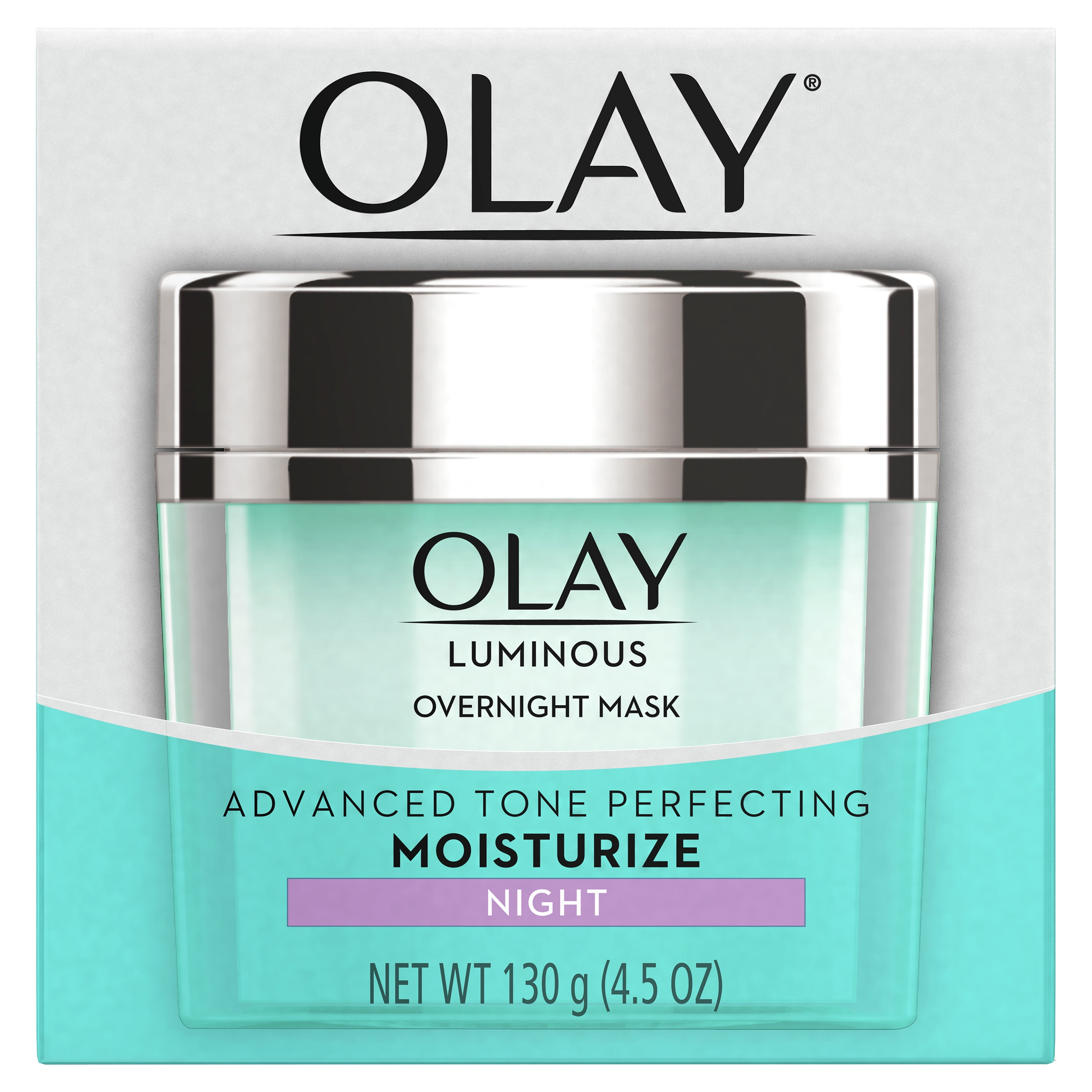 Olay Luminous Overnight Facial Mask Gel Moisturizer, 4.5 oz – Walmart ...