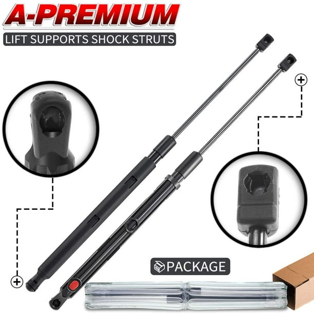 A-Premium Hood Lift Supports Shock Struts Replacement for Panamera 2011 ...
