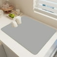 Diatomaceous Earth Kitchen Mat, Multipurpose Dish Drying Pad & Sink Mat ...