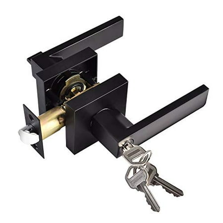 2 Pack Square Heavy Duty Front or Entrance Door and Bedroom Door Lock ...