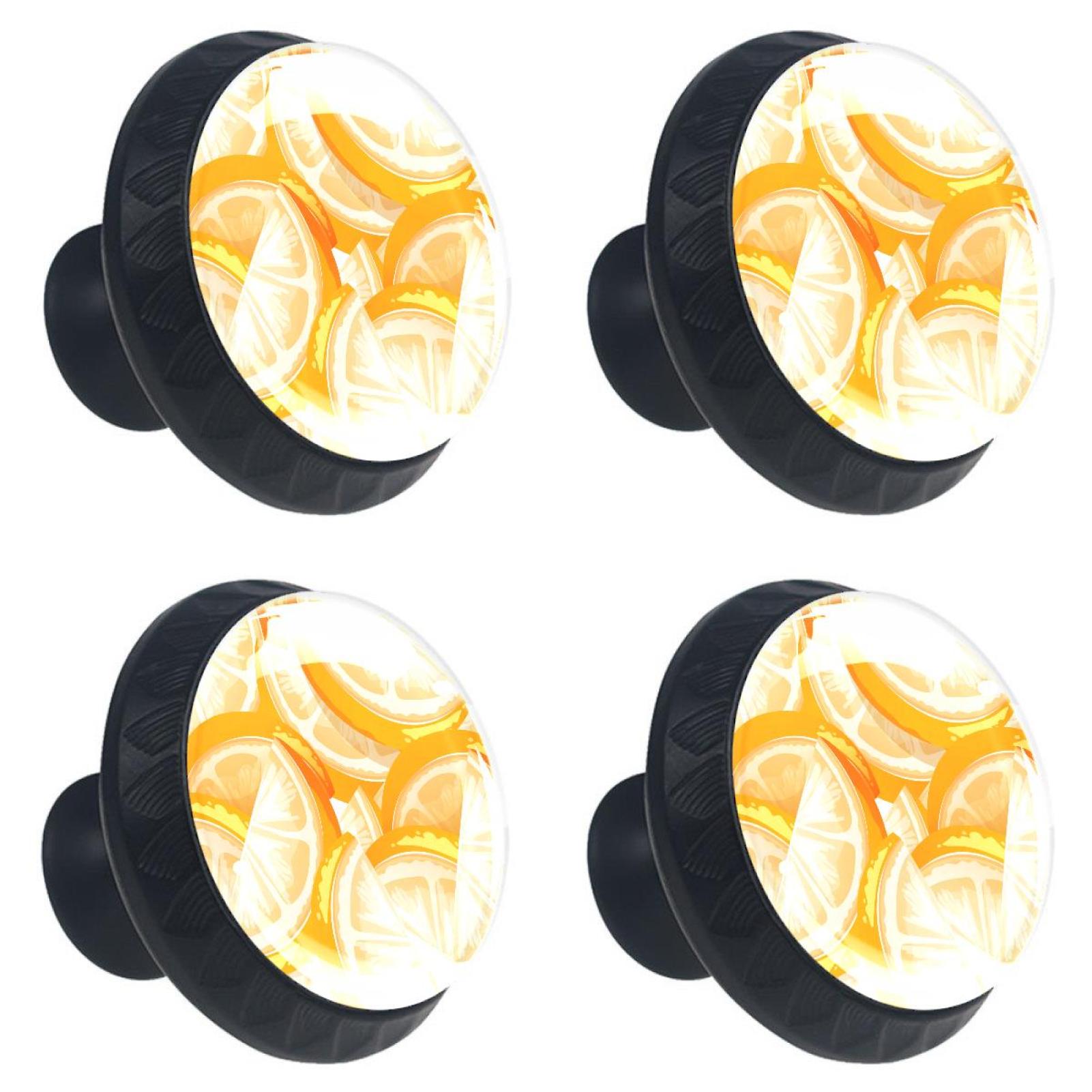 4 Pcs Fruit Background Knobs for Kitchen Cabinet Cupboard Dresser ...