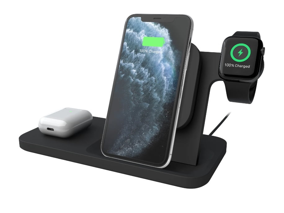 Logitech Powered 3-IN-1 Wireless Charging Dock - Walmart.com