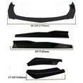 For Dodge Ram 1500 Front Rear Bumper Lip Spoiler Splitter Body Kit Side ...