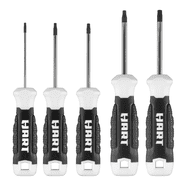 HART 6-Piece Screwdriver Set with Comfort Grip Handle - Walmart.com