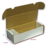 BCW 550 Count Cardboard Trading Card Storage Box - Walmart.com