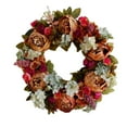Axioma shamjina Artificial Flower Wreath Garland Home Front Door ...
