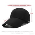 Baseball Cap Wide Brim Ponytail Lightweight Quick Dry Adjustable Sun ...