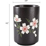 SHENSHA Set of 2 Japanese Tea Cups, 10oz Ceramic Teacup Mug, Japanese ...