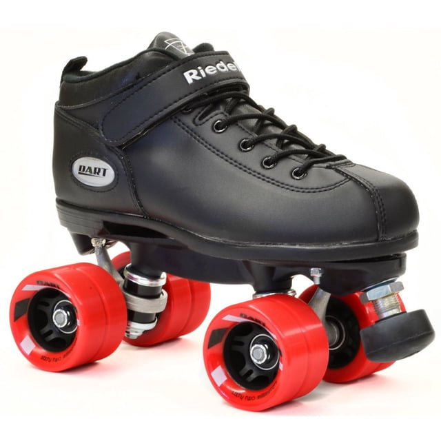 Riedell Dart Black Quad Speed Skates - Walmart.com