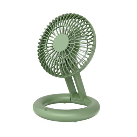 Mini Oscillating Desk Fan 4 Speeds Usb Powered Portable Battery ...