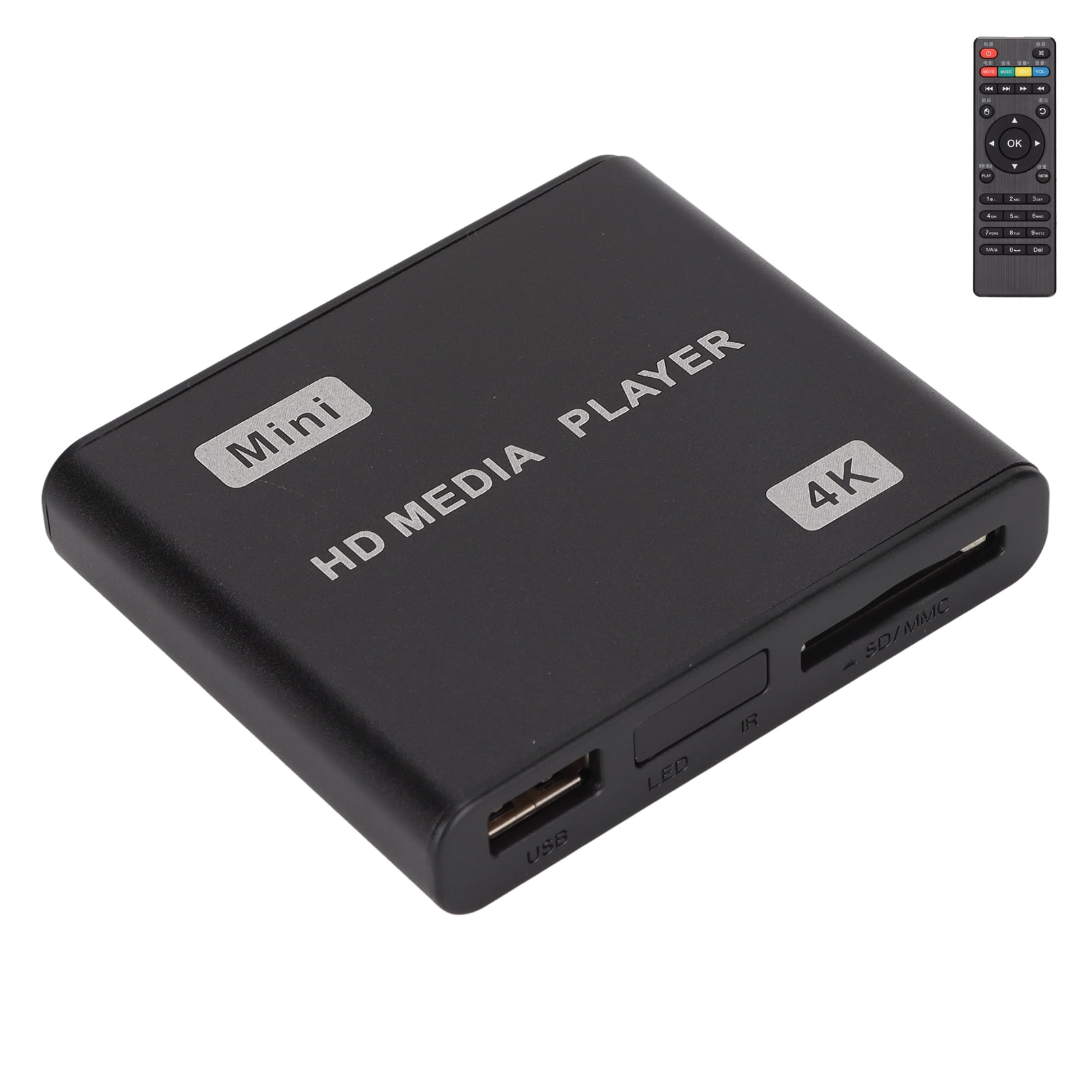 Reproductor multimedia 4K HD Mini reproductor multimedia de streaming ...