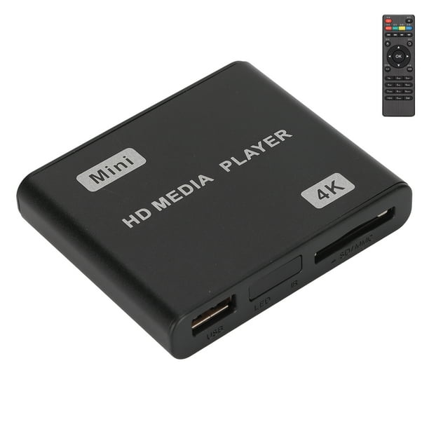 Reproductor multimedia 4K HD Mini reproductor multimedia de streaming ...