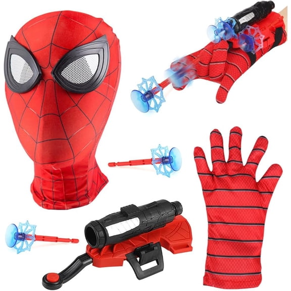 Marvel Spider-Man Super Web Slinger - Kids Hand Toy Shooter with Spidey ...
