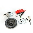 Miumaeov Electric Start Kit Keybox Flywheel Starter Motor Switch ...