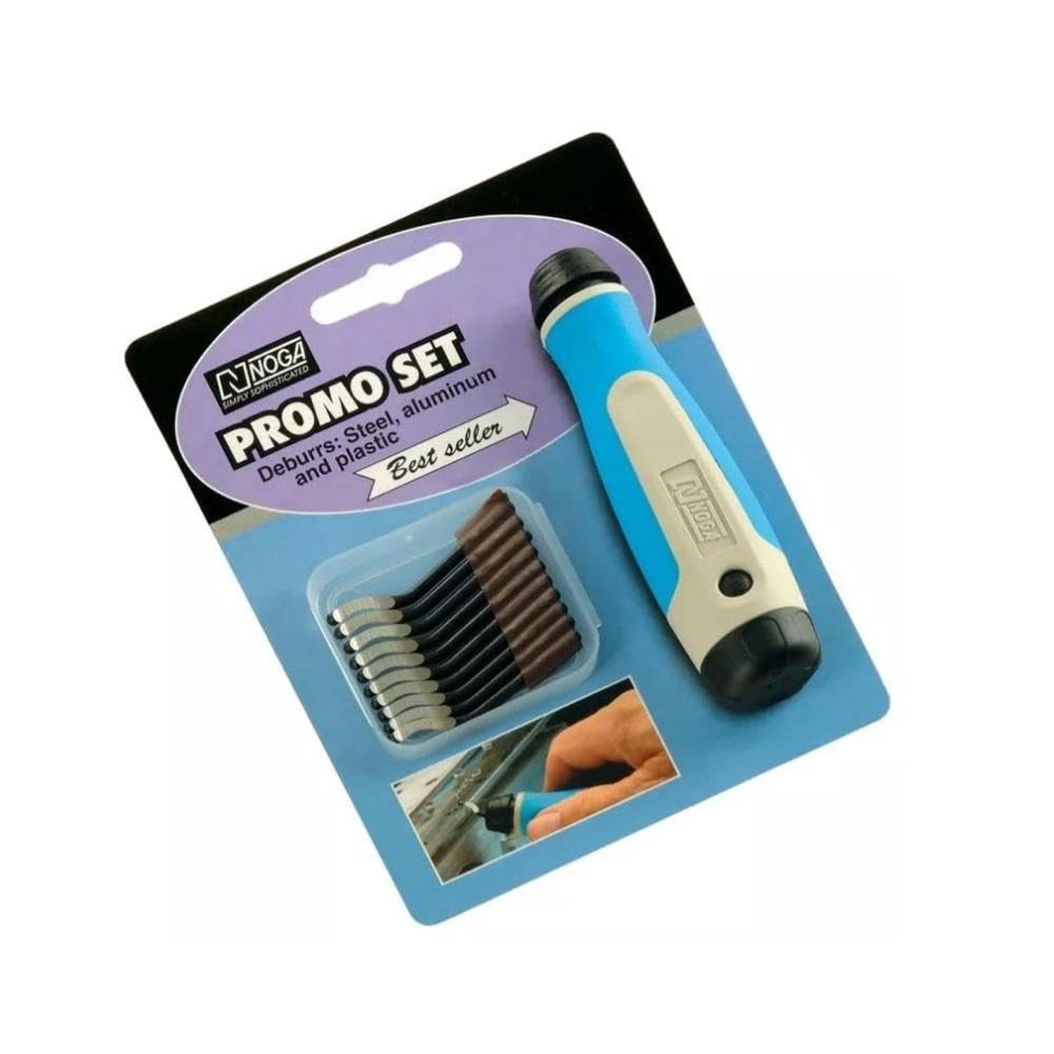Herramienta de Desbarbado Noga NG8150 Resistente con 10 Cuchillas S10 ...