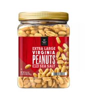 Virginia Diner Gourmet Big Roasted Salted Virginia Peanuts, 36 Ounce ...