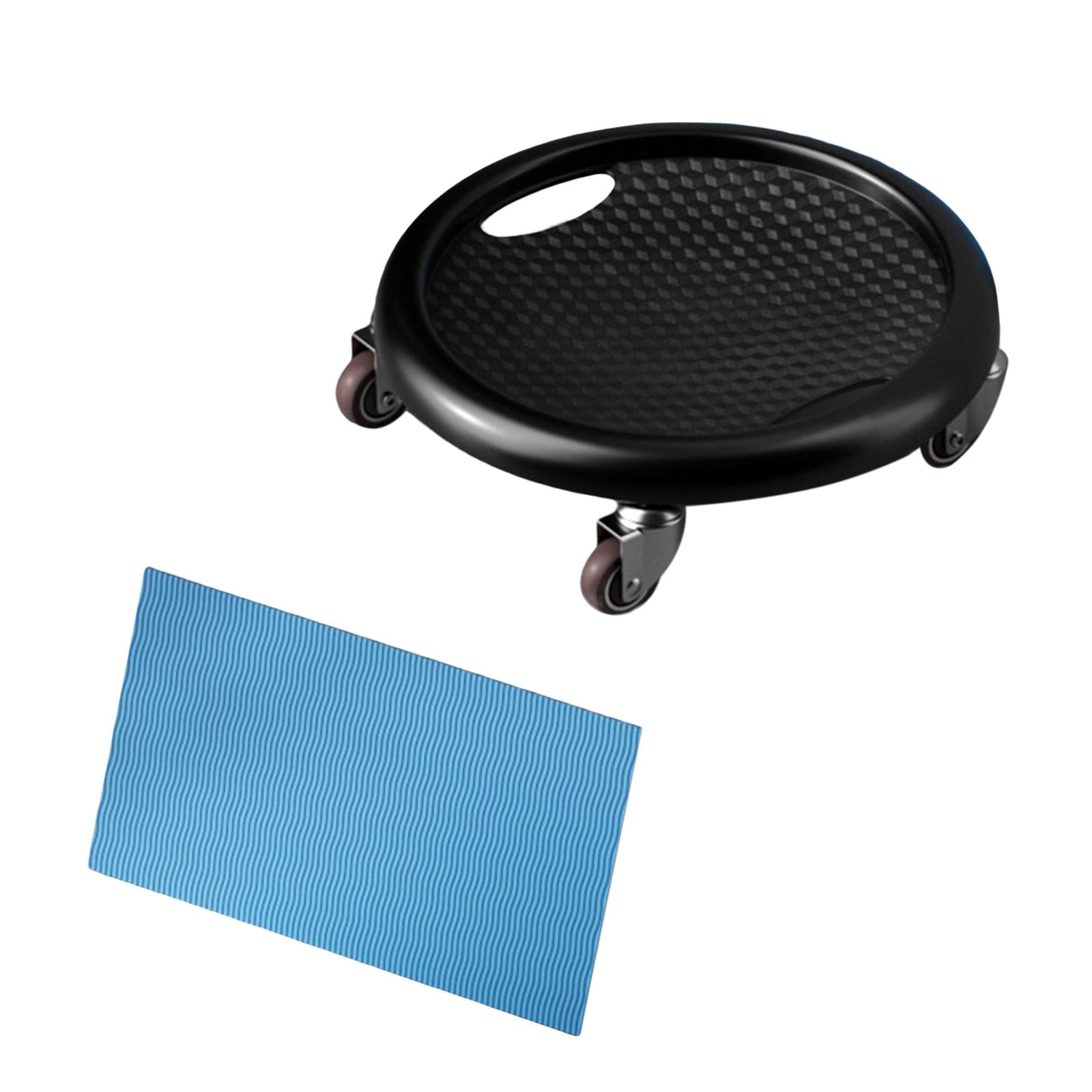 Bandeja Abdominal multifunción, rueda de rodillo, entrenador, ruedas universales silenciosas ...