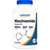 Nutricost Niacin 500mg Vitamin B3, 240 Capsules - Non-GMO, Gluten Free Supplement - Walmart.com