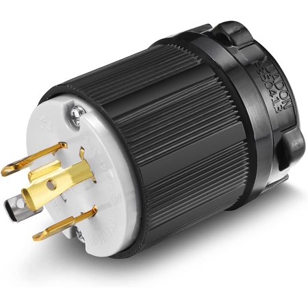 MSYMY UL Listed NEMA L14-20P Plug Connector Male,20A 20 Amp,AC 125V ...