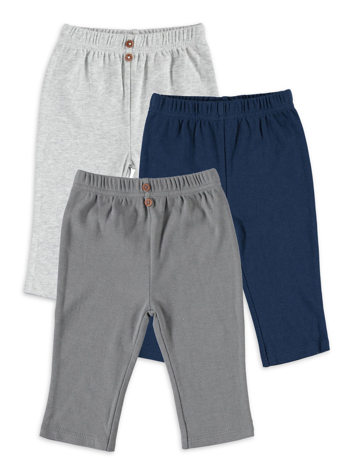 Chick Pea Baby Boy 3 PK Pant Set, Sizes Newborn-24 Months - Walmart.com
