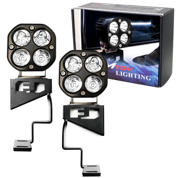 LED Front Cowl Light Kit For 2007-2014 Toyota FJ Cruiser, Includes (2 ...