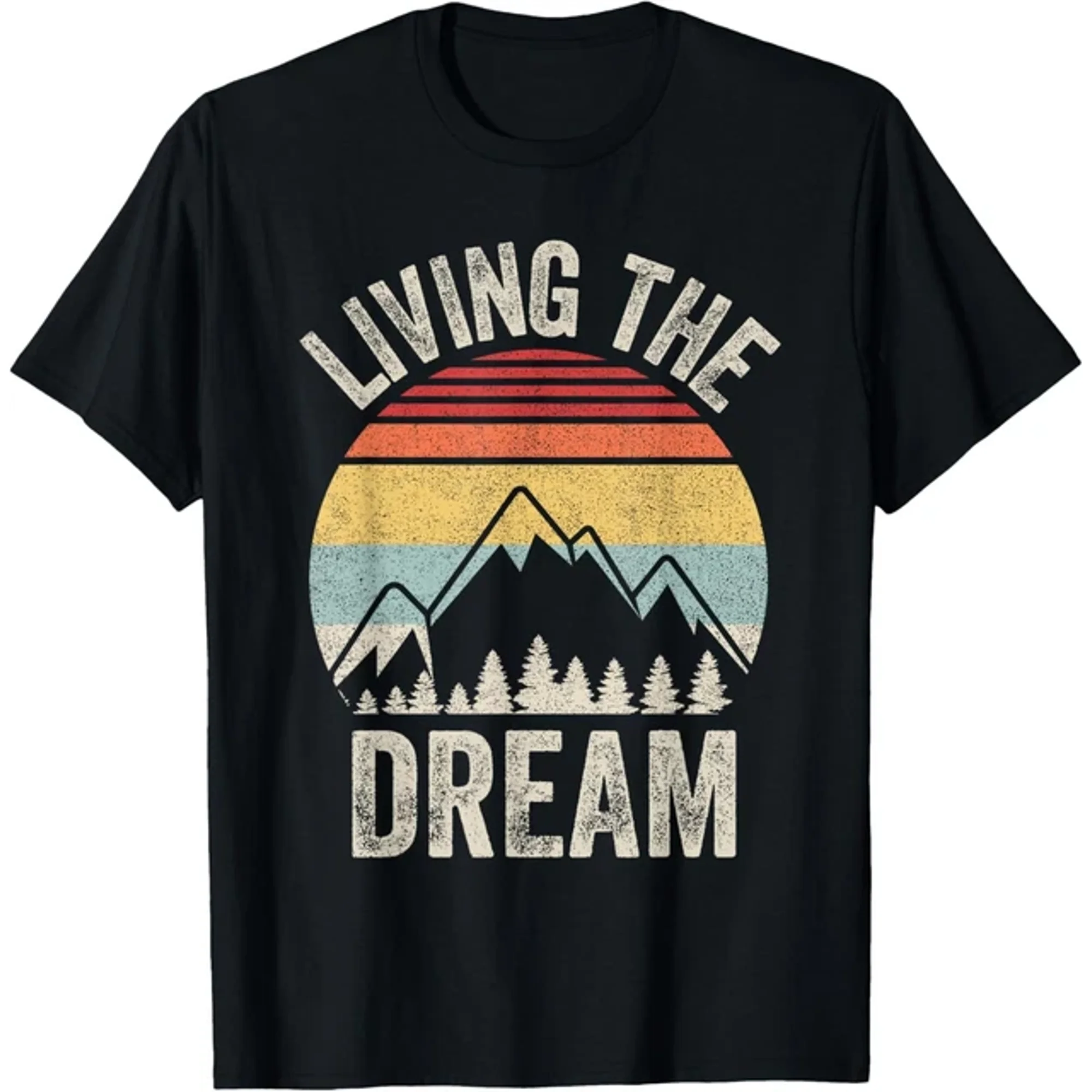 Click here for Alvord Vintage Retro Living The Dream Shirt Funny... prices