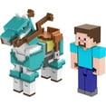 Minecraft 3.25-inch Action Figure Set with 2 Figures and 2 Accessories ...